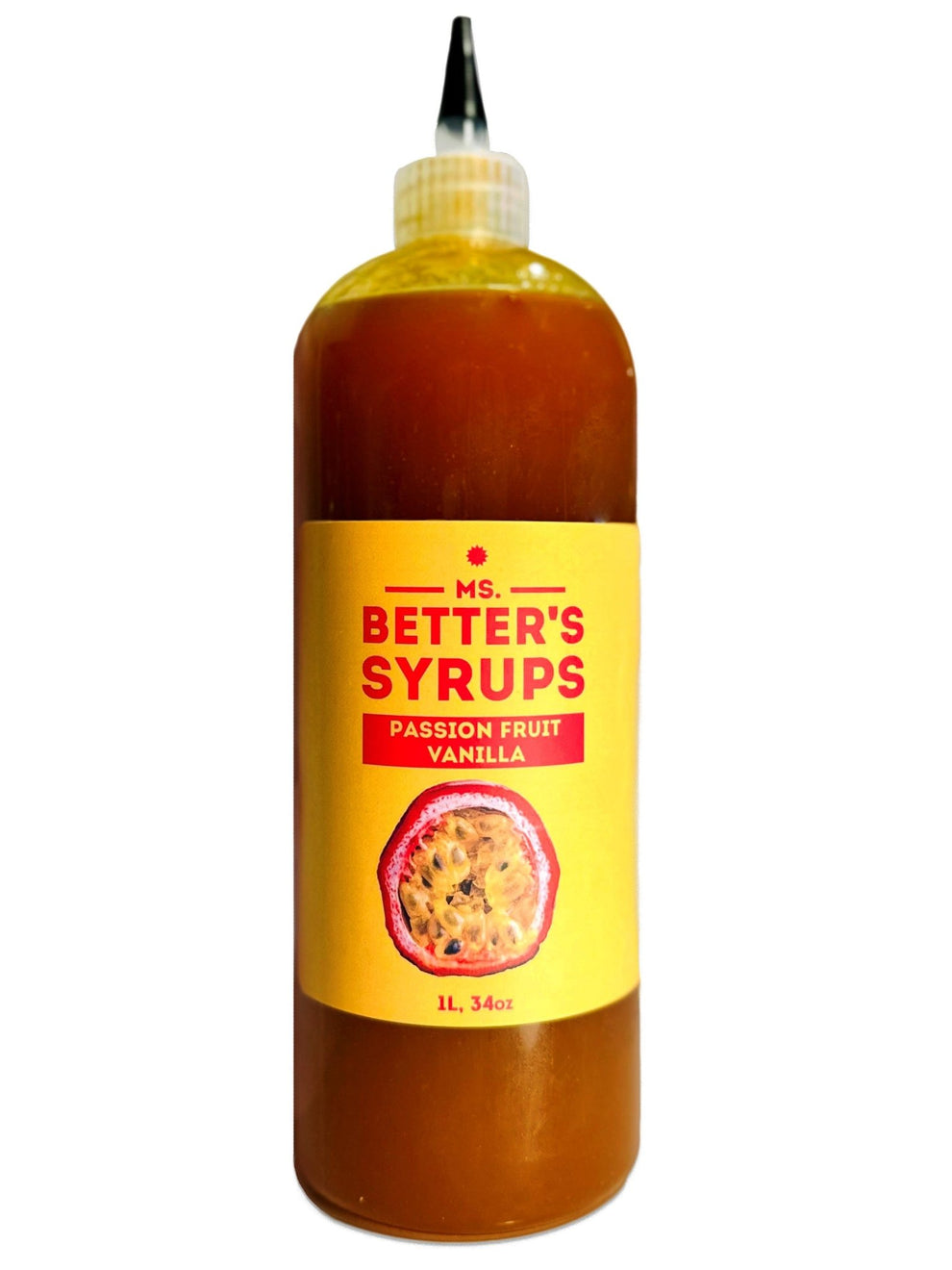 Ms. Better's Bitters Passion Fruit Vanilla Syrup – The Beverage Merchants